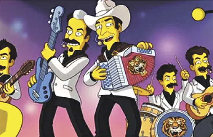 Van Los Tigres del Norte a Los Simpson