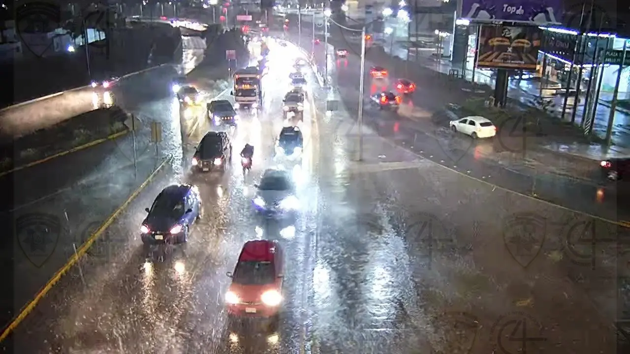 SSPC activa operativo Tlalóc por lluvias en San Luis Potosí