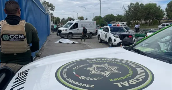 Muerte por riña en colonia Pavón carretera 57