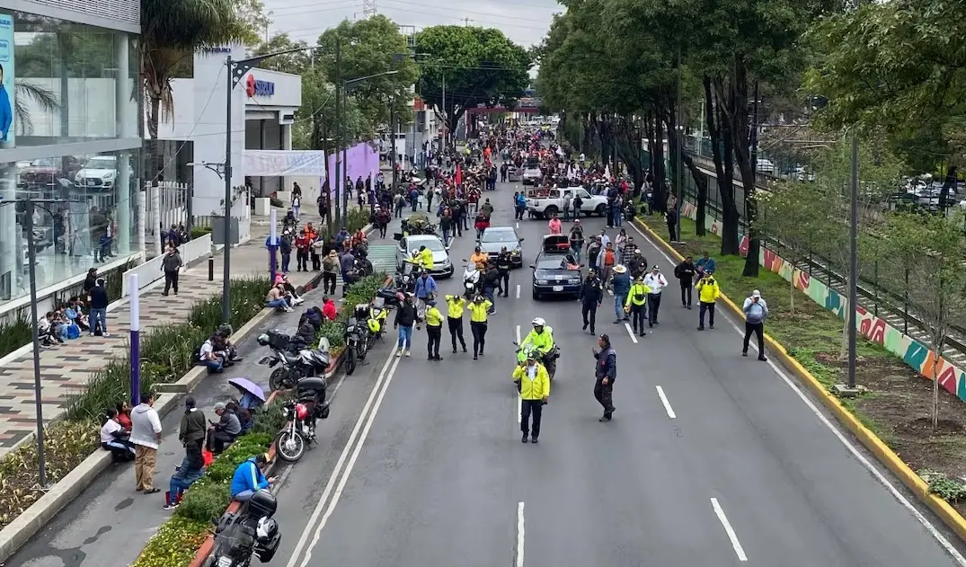 Prevén dos marchas este miércoles en CDMX