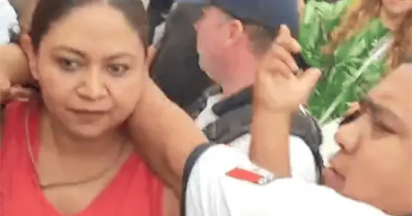Detención de Celia García Valdivieso en San Luis Potosí